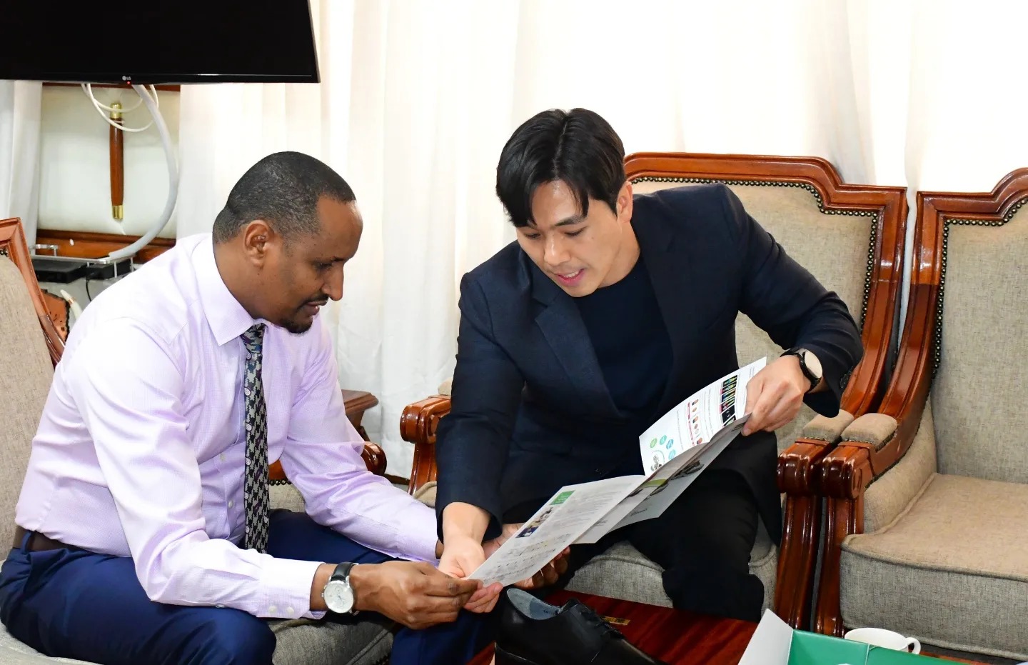 PS MADEY AND IYF DIRECTOR DISCUSS ENHANCED YOUTH EMPOWERMENT THROUGH ...